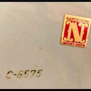 Vintage Napco | Accents | Vintage Napco Japan Baby Cradle Shaped Floral ...